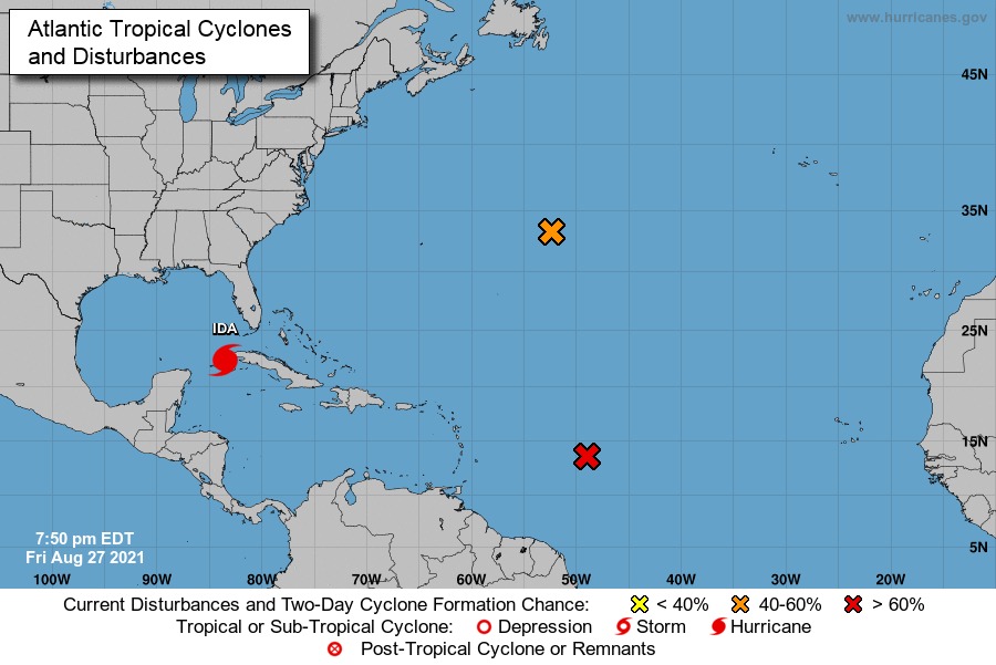 Se Prevé Que Ida Sea Un Huracán De Categoría 4 Al Tocar Tierra En Eeuu